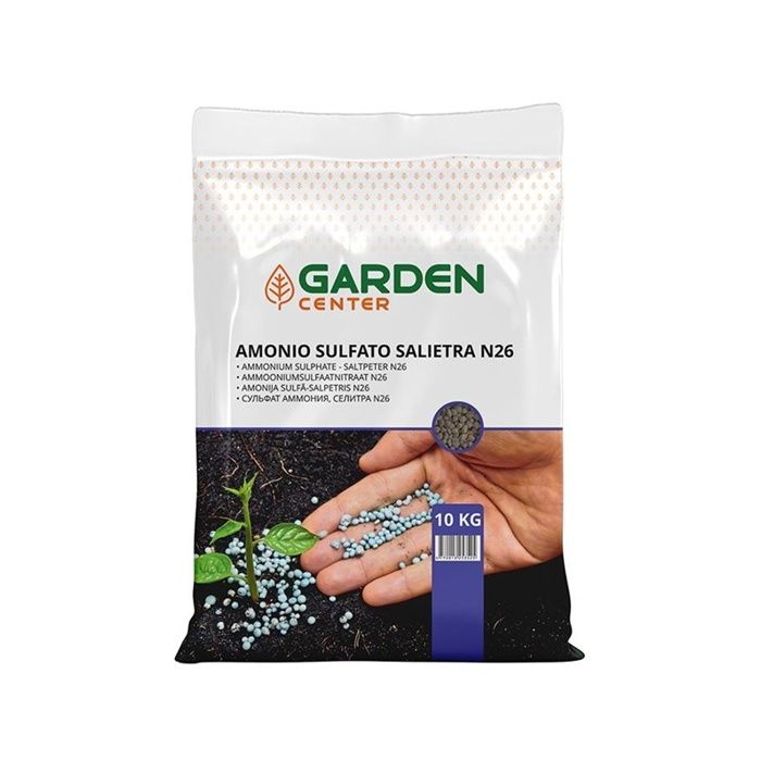 Engrais à base de nitrate d'ammonium N26 GARDEN CENTER, 10 kg ...