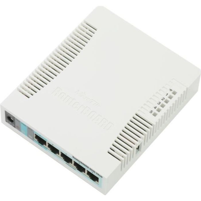 Routeur sans fil MIKROTIK RB951G-2HnD - 5 ports Gigabit - WiFi 802.11b ...