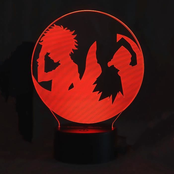 Lampe 3D Hunter X Hunter Killua Gon Hisoka Chrollo Feretailers ...