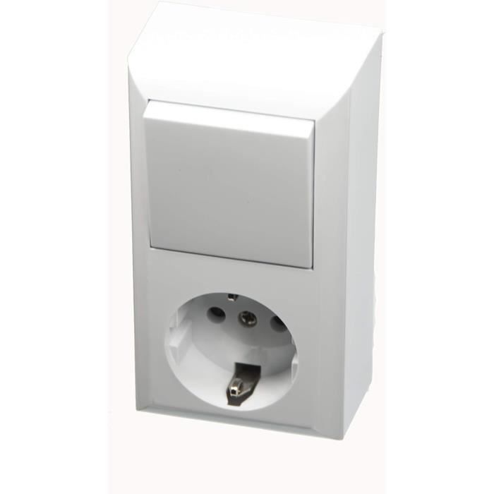 Prise Murale Encastrée Schucko 2 Prises Triple Ou 4 Prises 4 Prises ...