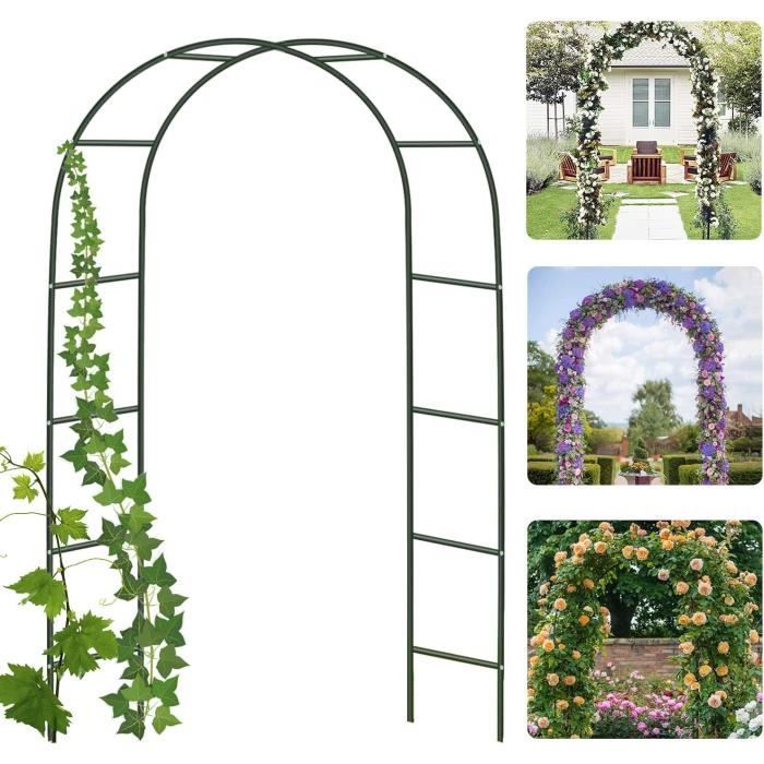 Arche De Jardin En Métal, Arche De Fleurs, Arche De Portail, Treillis ...