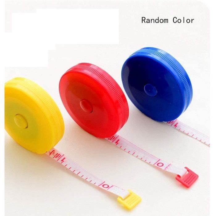 1 mètre ruban rétractable pour mesurer le corps et la couture - Couleur ...