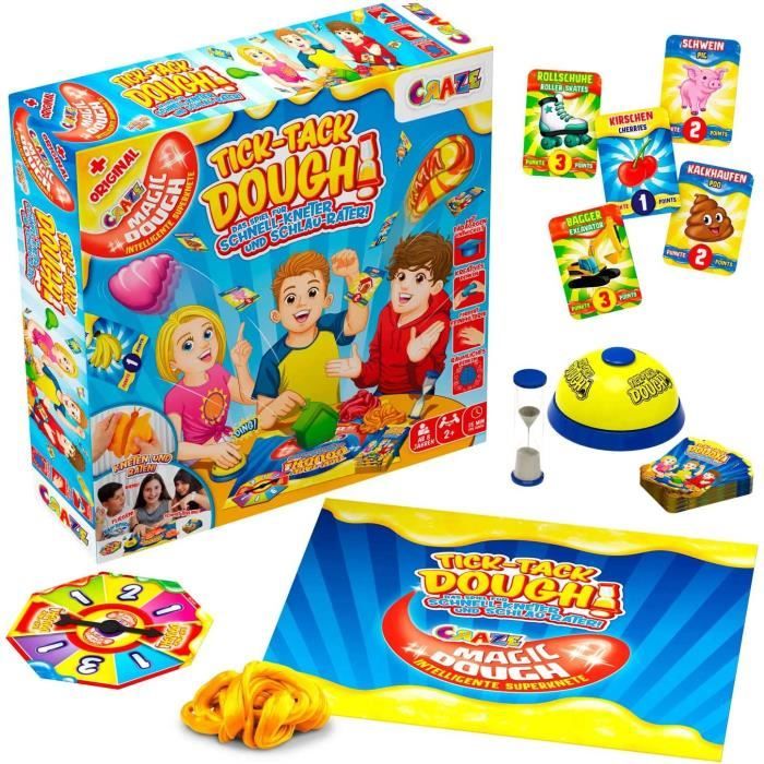 Craze, tick tack (magic dough), set intelligente, pâte à modeler, jeu ...