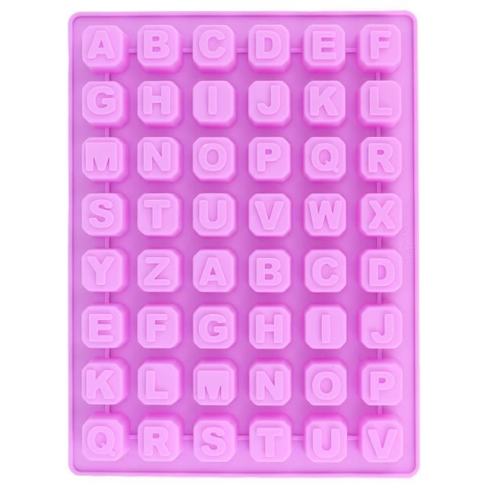 Moule Alphabet Plateau De 48 Grilles Moule De Cuisson Alphabet Pour ...