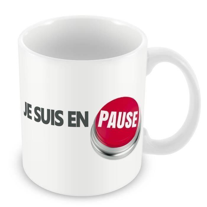 Mug - FABULOUS - Je suis en Pause - Céramique - Cylindrique ...