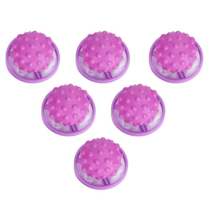 Fdit attrape-charpie flottant 10 pièces Machine à laver filtre à ...