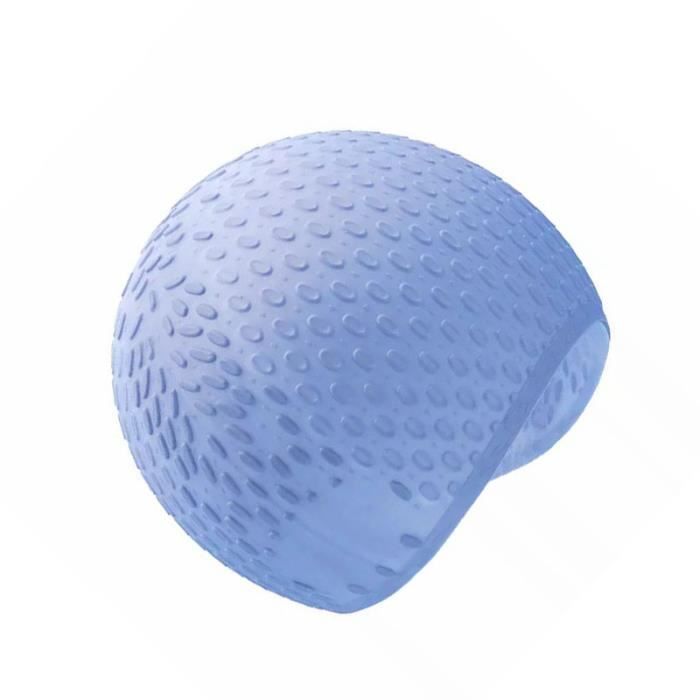 INF Bonnet de bain imperméable en silicone Bleu - Cdiscount Sport
