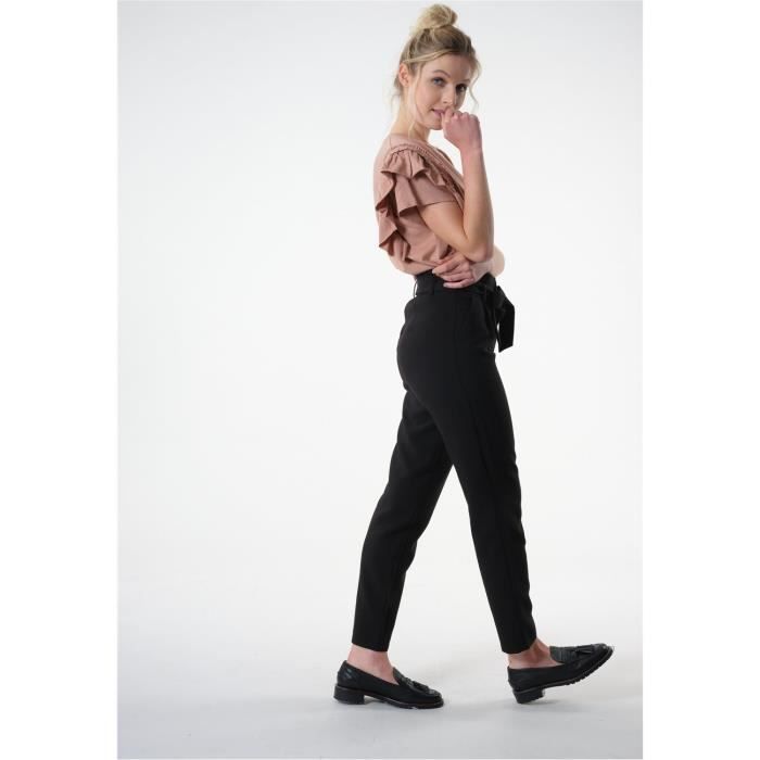 DEELUXE - Pantalon ROSELINE - Femme Black - Cdiscount Prêt-à-Porter