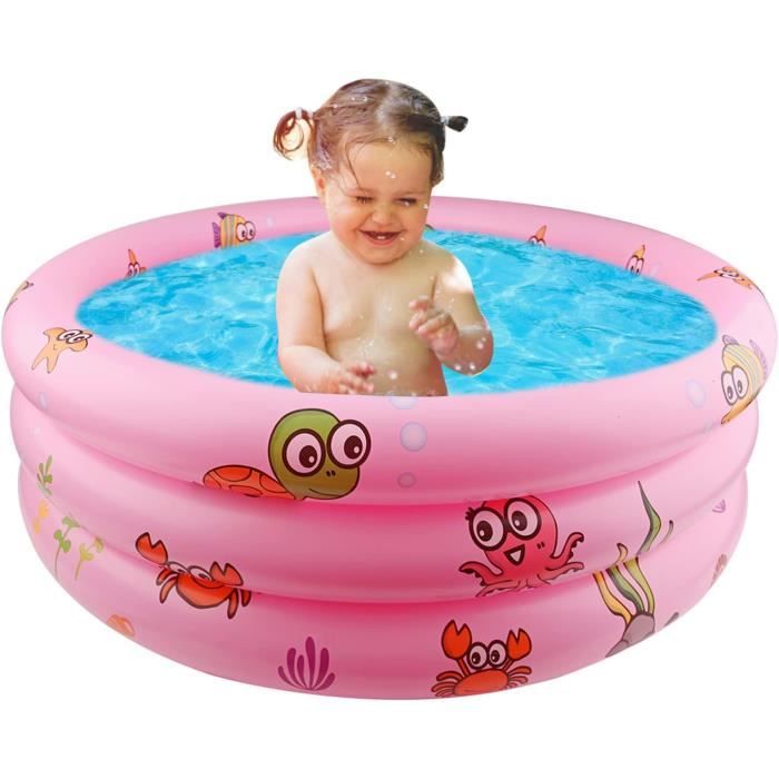 Piscines pour Enfants, Piscine Gonflable Ronde Pataugeoire pour Bébé ...