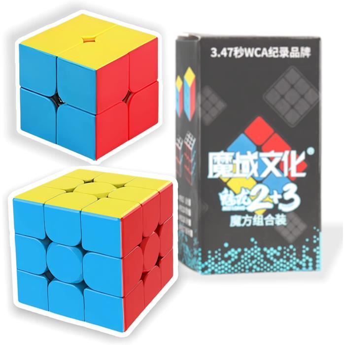 KewbzUK MoYu Meilong Lot de cubes de vitesse 3 x 3 et 2 x 2308 ...