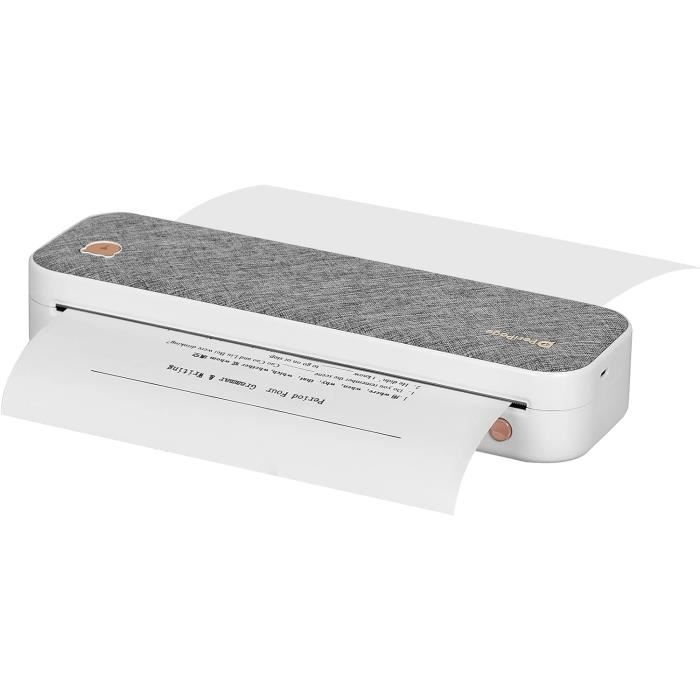 Imprimante Portable A4, Imprimantes Photo Portables A40, 203 Dpi ...