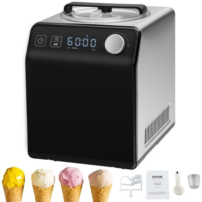 Machine a Glace - VEVOR - 2L Turbine à Glace Professionnelle ...