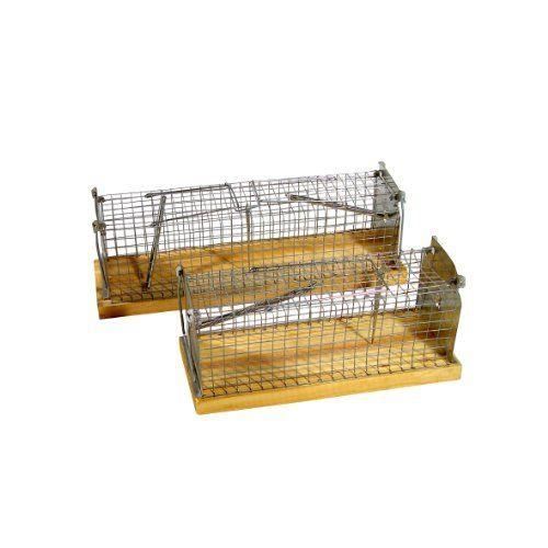 Xclou 393267 Piège Ã belettes en fil métallique 100 x 100 x 380 mm ...