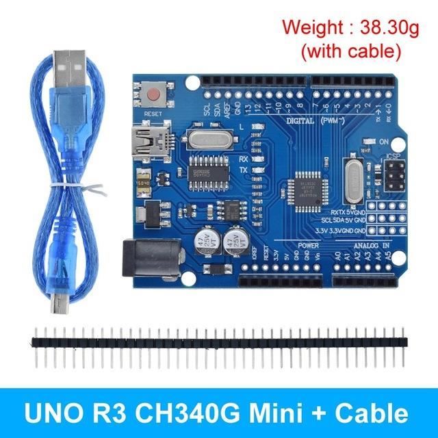 Circuits intégrés,UNO R3 MINI LINE--Carte De Développement Uno R3 ...