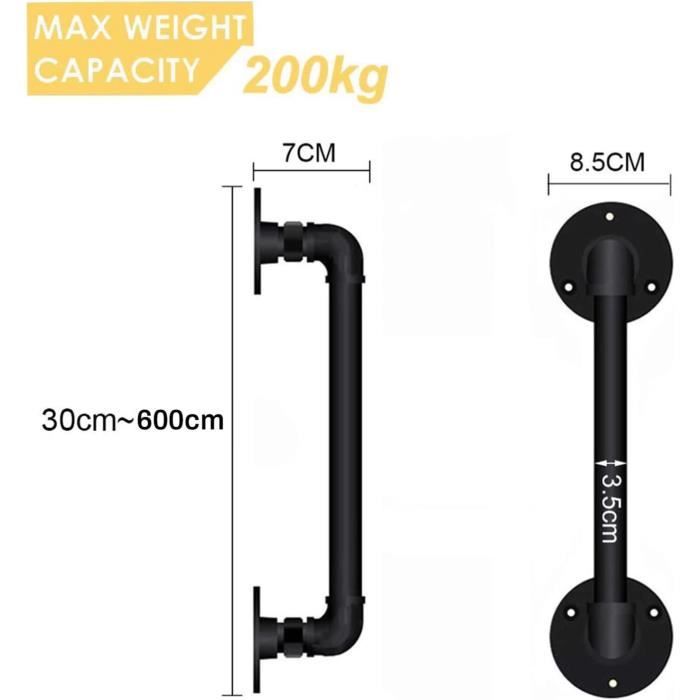Sécurité Main courante pour escalier Intérieur extérieur Kit de Support ...