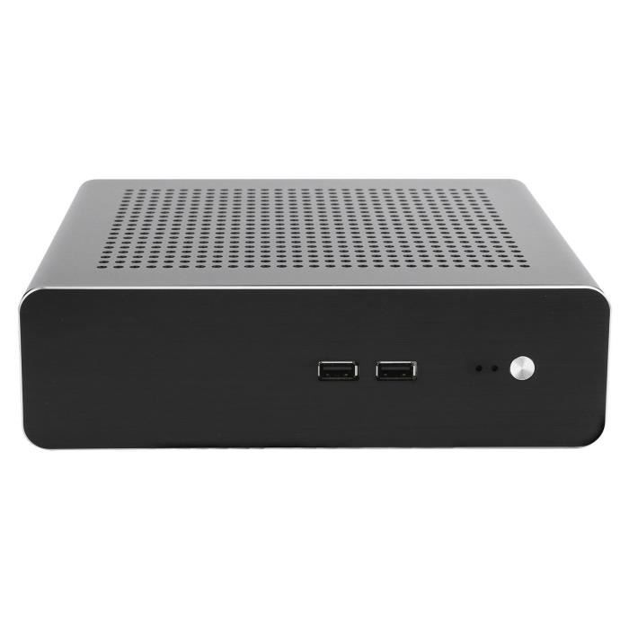 Duokon HTPC ITX G60S Châssis HTPC Boîtier Mini‑ITX d'Alimentation DC ... Duokon HTPC ITX G60S Châssis HTPC Boîtier Mini‑ITX d'Alimentation DC ...