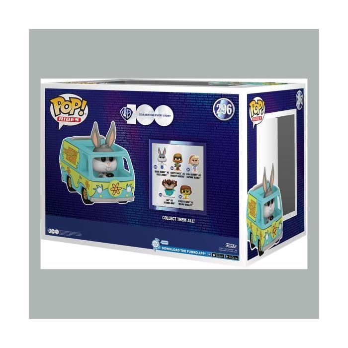 Funko - Hanna-Barbera - Figurine POP! Super Deluxe Mystery Machine w ...