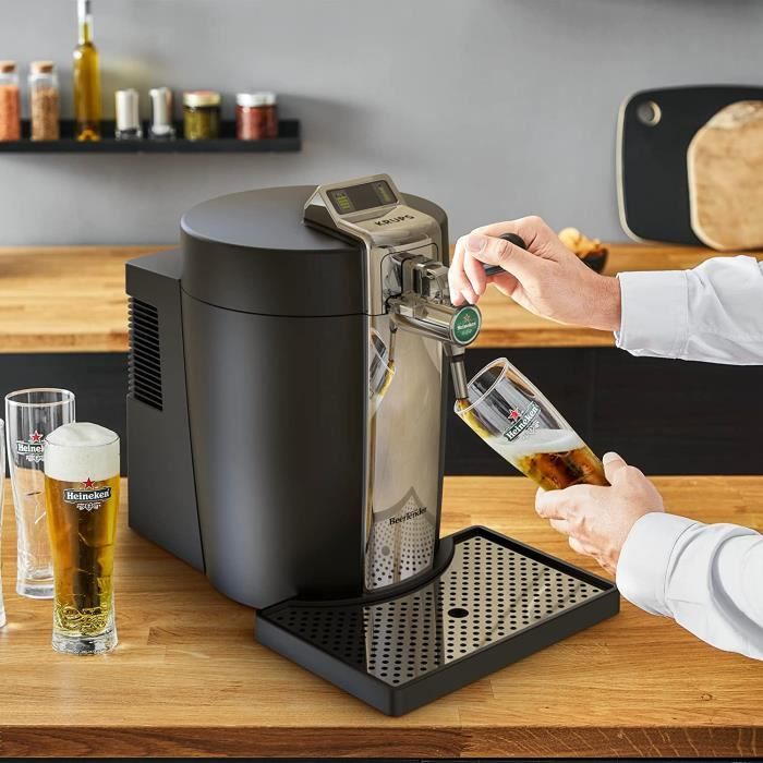 Krups BEERTENDER Machine à Bière Tireuse à Bière Pompe à Pière Machine ...