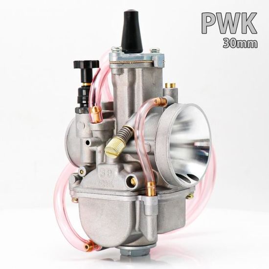 Carburateur PWK avec Jet puissant, 21-24-26-28-30-32-34mm, pour Scooter et hors route, 50cc ...