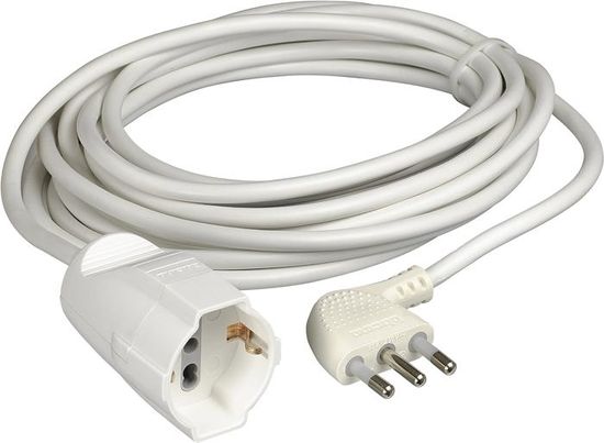 BTicino 2528/40 Rallonge électrique Domestique, câble H05VV-F 3 x 1,0 ...