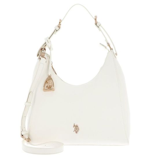 U.S. Pol o ASSN. Sac à épaule crème pour femme - Jones Hobo Bag Cream ...