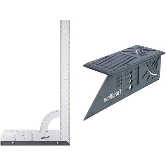 5206000 Equerre Multifonction | Equerre De Menuisier 4-En-1 | Longueur ...
