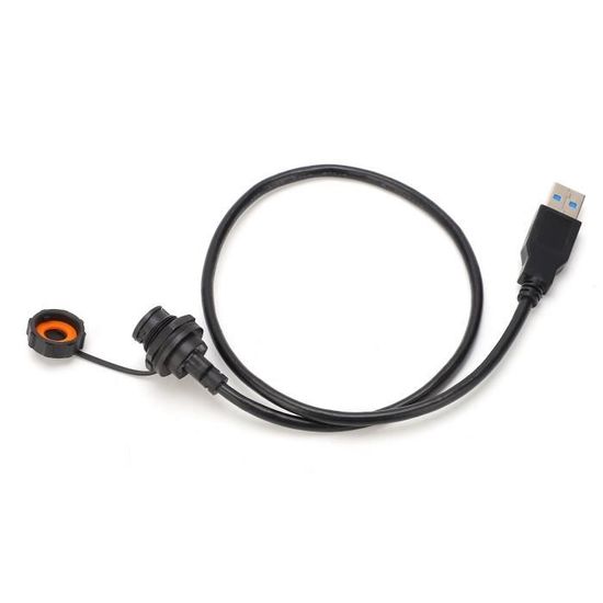 EJ.life Connecteur mâle USB3.0 Connecteur USB étanche IP68 TYPE-C femelle / USB3.0 mâle avec ...