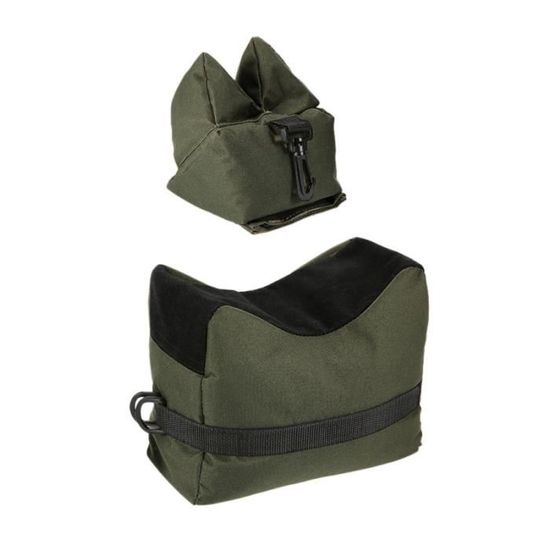 Shooting Range Sandbag Rifle Bench Rest Front Rear Support Bag corne de ...