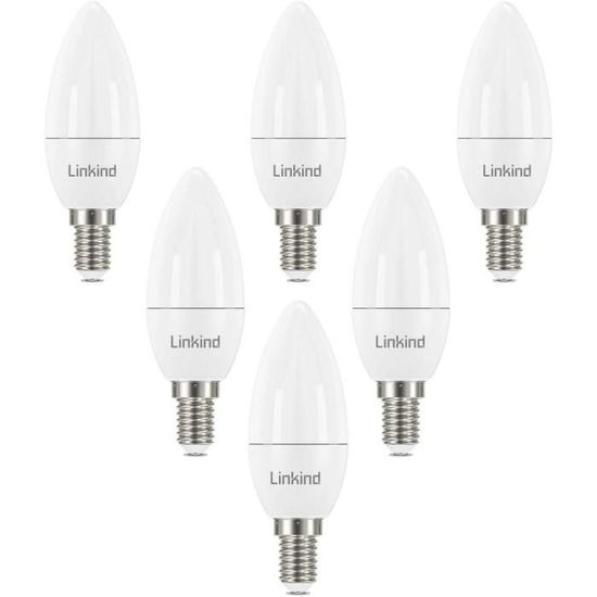 Ampoule Led E14, 4.9W Équivalent 40W, Blanc Chaud 2700K, 470Lm, Ampoule ...