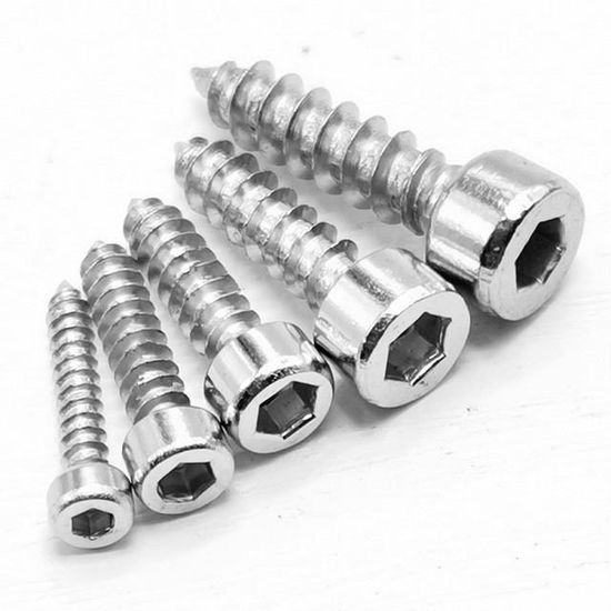 VIS,Nickel Zinc Plated-M3X18mm(50PCS)--Vis autotaraudeuse M2 M2.6 M3 M3 ...