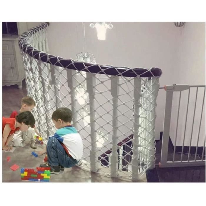 Filet de sécurité durable pour enfants, balcon et escaliers, filet de ...