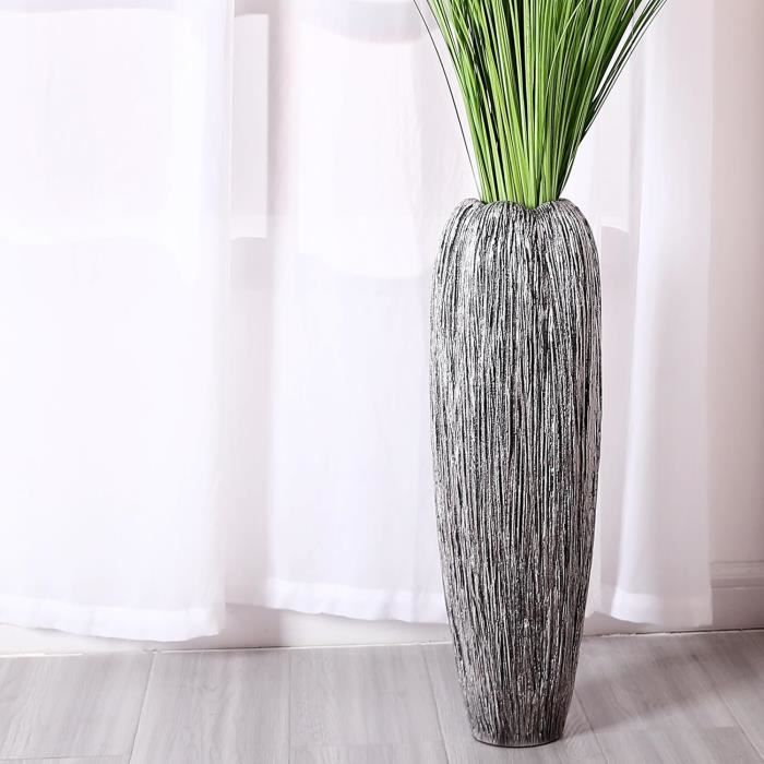 Grand Vase A Poser Au Sol 62 Cm Haut Vase De Sol Pour Fleur Ou Pampa ...