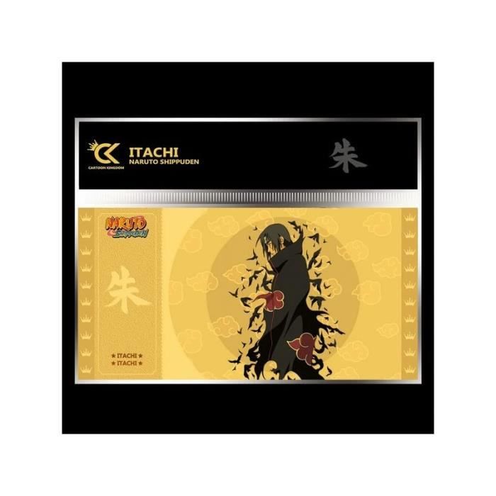 Jeu de collection de tickets - Naruto - Itachi CKNS12 - PVC indéchirable - Haute Définition ...