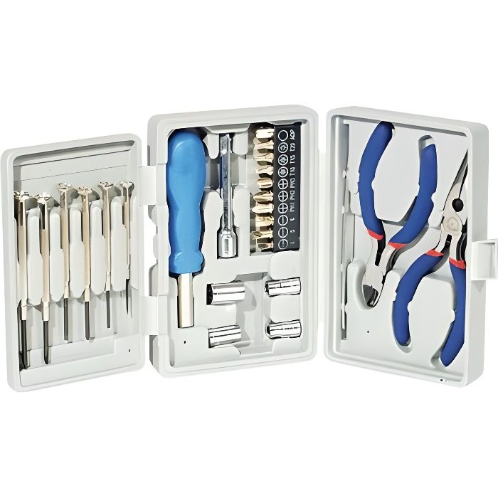 Mallette 25 outils de maintenance informatique - Cdiscount Informatique