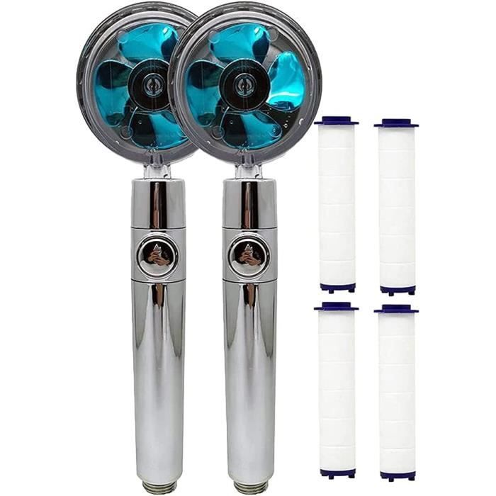 Douchette À Hélice À Pression Turbocompressée Pommeau De Douche À ...