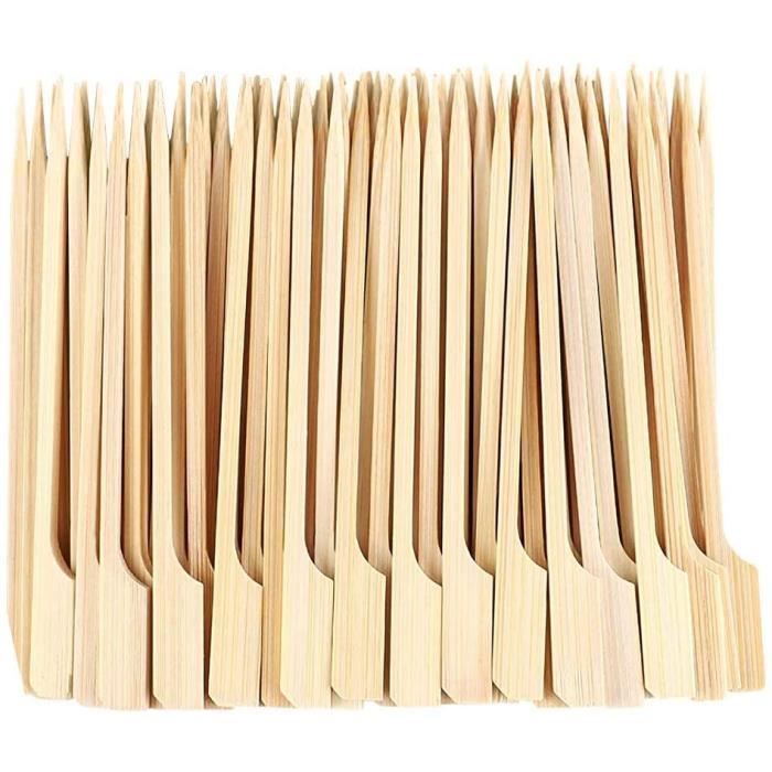 Sticks Brochettes Barbecue En Bois De Bambou Brochettes Agrave; Usage ...