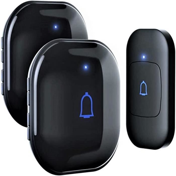 Sonnette de porte intelligente - K - Sans fil - Étanche IP55 - 300m ...