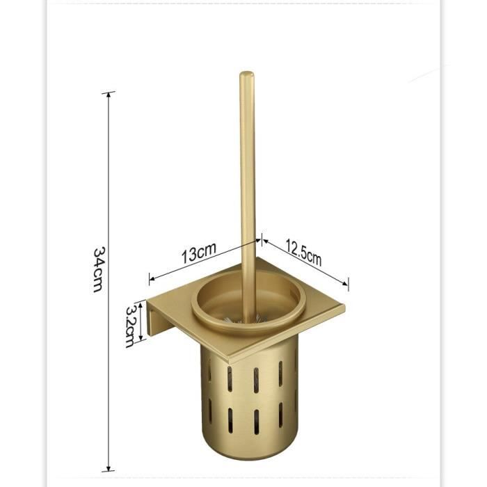 Porte brosse de toilette mural en aluminium ensemble de brosses de luxe ... Porte brosse de toilette mural en aluminium ensemble de brosses de luxe ...