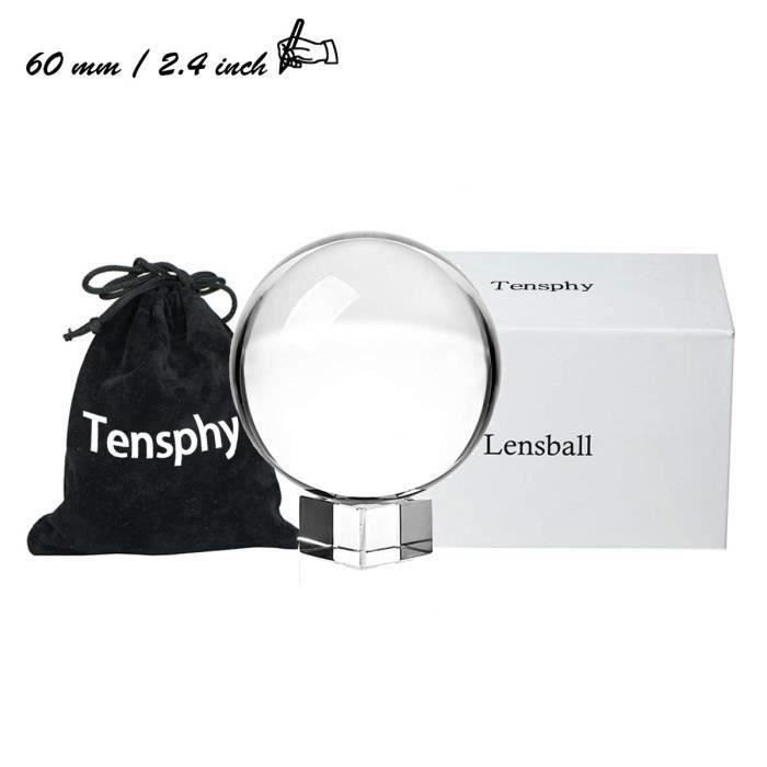 K9 Boule de Cristal avec Support Décor dart Clair K9 Cristal Prop pour ...