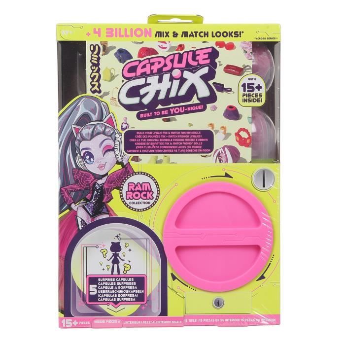 CAPSULE CHIX Poupée Collection Ram Rock - Cdiscount Jeux - Jouets