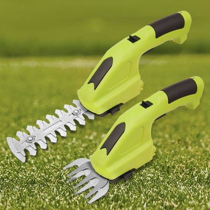 Tondeuse, Mini taille-haie électrique 2 en 1, chargement USB, tondeuse ...