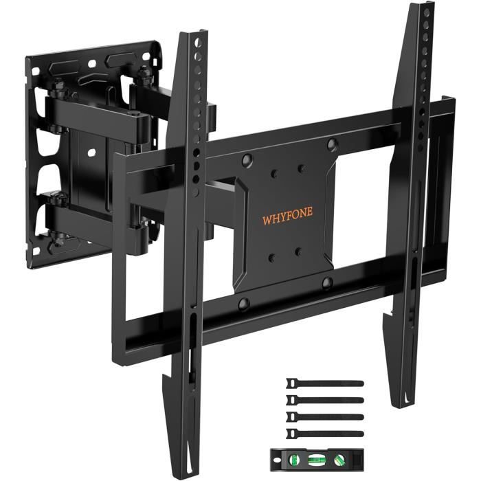 Support Mural Tv Pour Téléviseurs Plats Et Incurvés Led Lcd 26-65 ...