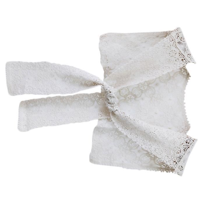 Écharpe en dentelle de cape de protection solaire de printemps été Cape ...