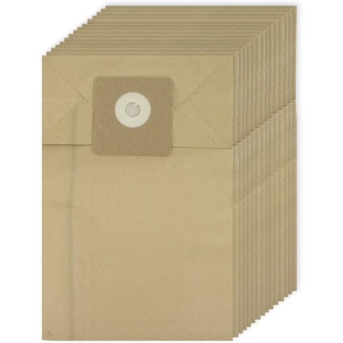 Sacs À Poussière Solides Pour Aspirateur Cleanfix S10 S12 (Lot De 15 ...