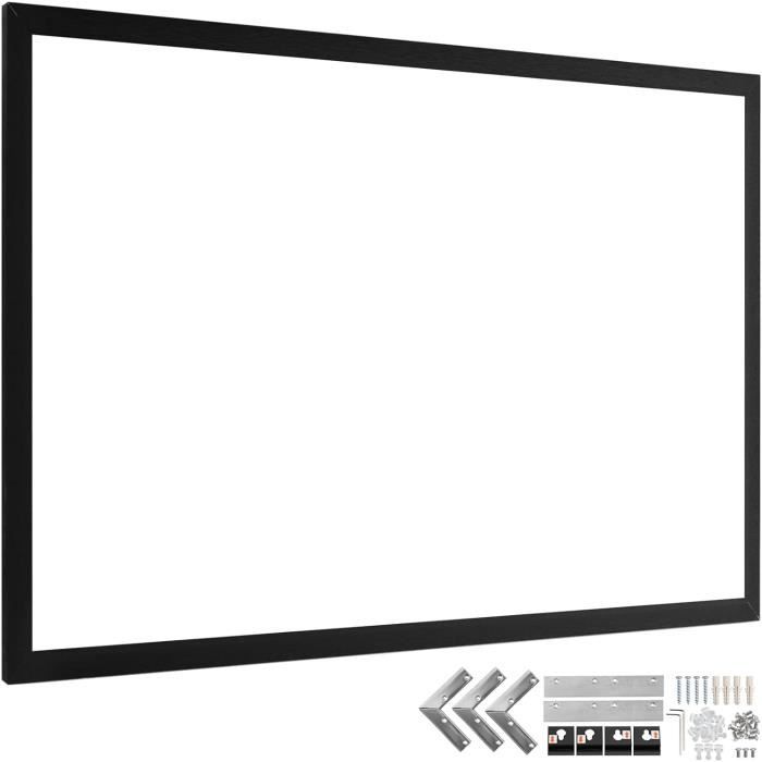 Grand Écran De Projection Hd 100 ", Toile De Projecteur 16:9, Écran De ...