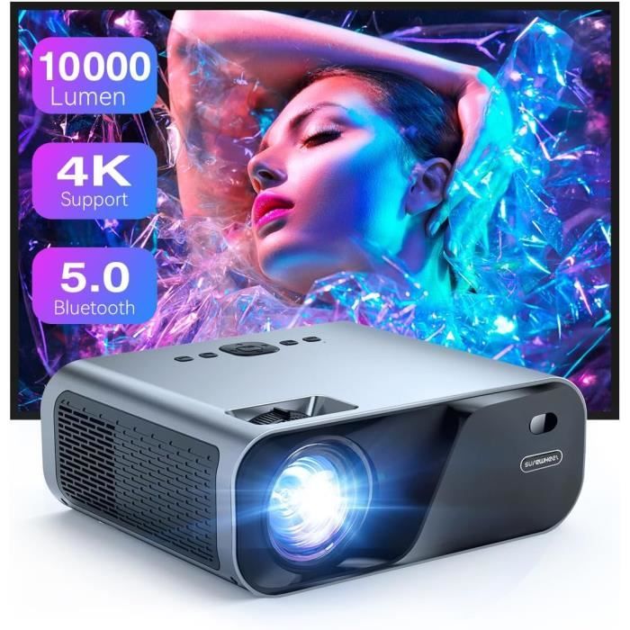Mini Projecteur, Vidéoprojecteur 10000 Lm Soutien 4K 1080P Native, 200 ...