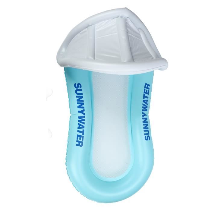 VGEBY Flotteur gonflable avec Flotteur de piscine, PVC épais, auvent ...