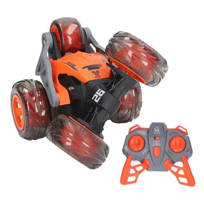 Vvikizy voiture de cascade RC rotative Jouet de voiture de cascade à 5 roues, télécommande 2.4G ...