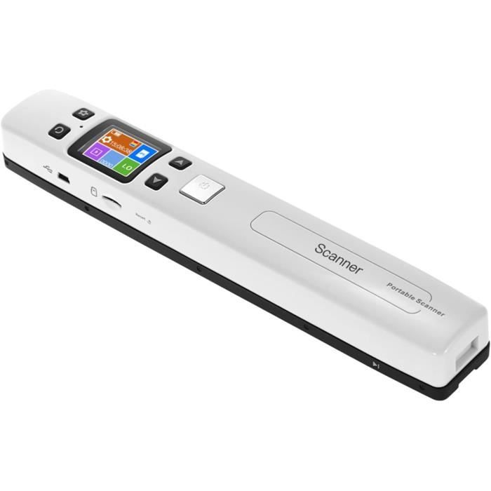 Scanner Portatif Portable, Scanner De Documents Et D'images sans Fil ...