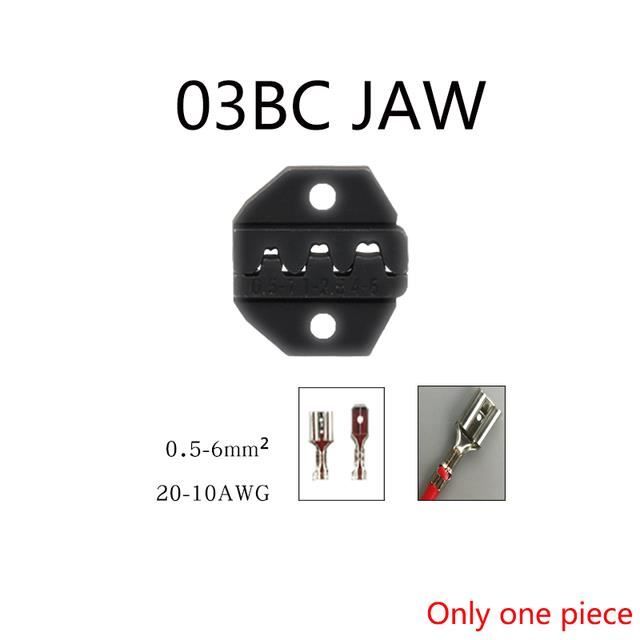 PINCE ELECTRICIEN,03BC JAW--Pince à sertir mâchoires HS 03BC - 30J ...